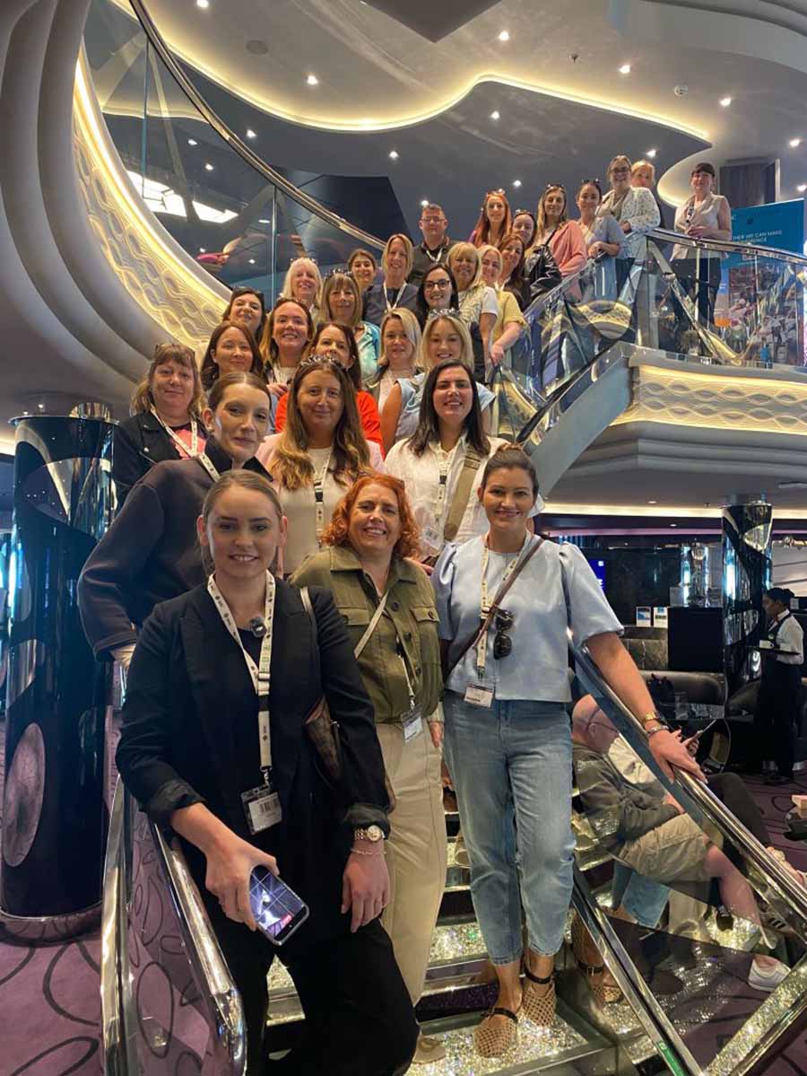 MSC Cruises hosts Irish travel agents on board Virtuosa